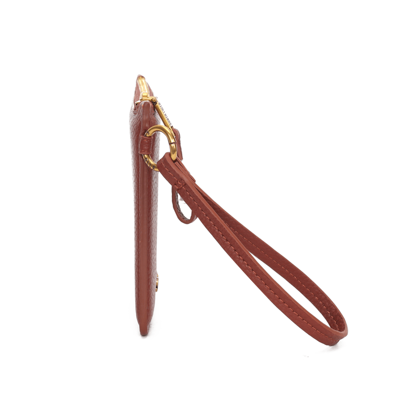 Clutch Floater Marrom Alça De Mão - Santa Lolla