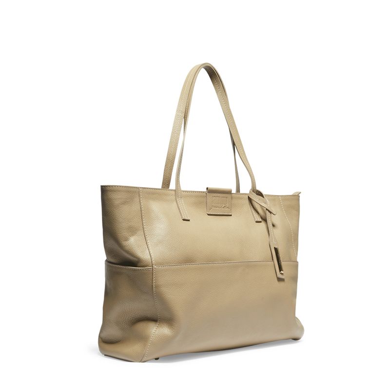 Bolsa Shopper Couro Floater Stone Grande - Santa Lolla
