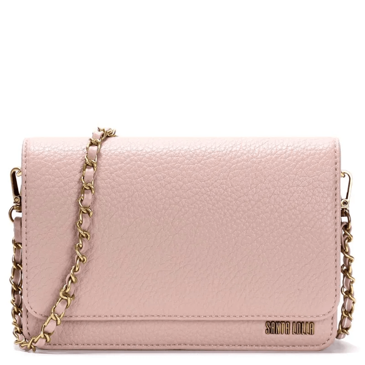 Bolsa Pequena Transversal Floater Rosa - Santa Lolla